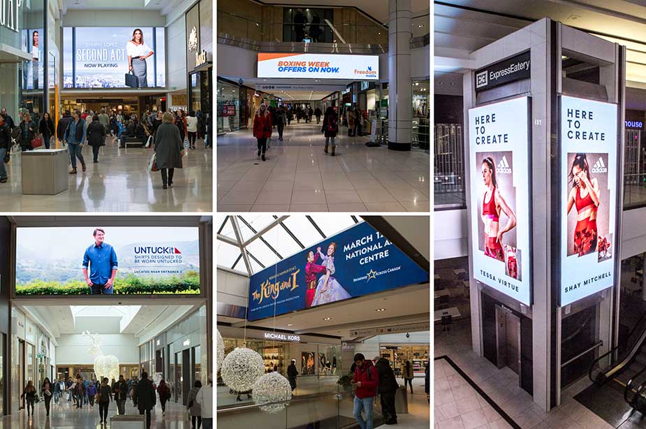 Daktronics and Cadillac Fairview Partner to Install Multiple LED ...