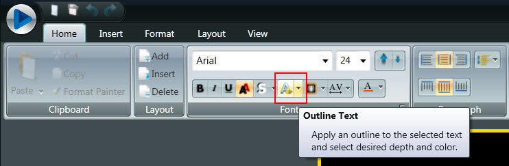 How to put text over images and videos in Content Studio