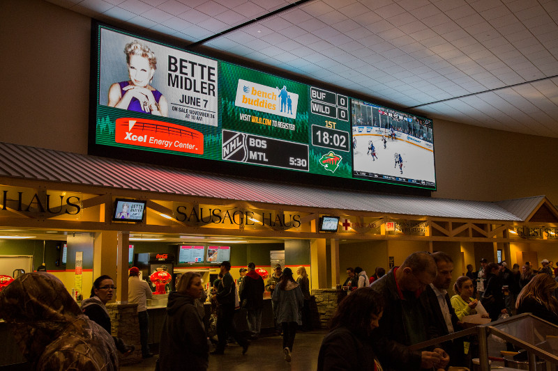 Fan Experience in the Concourse