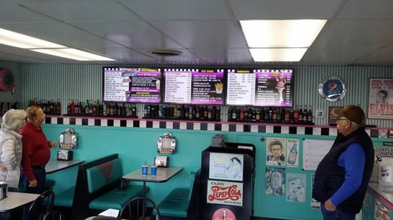 Daktronics Indoor Digital Menu Boards “Extremely Easy” Project for Sign ...