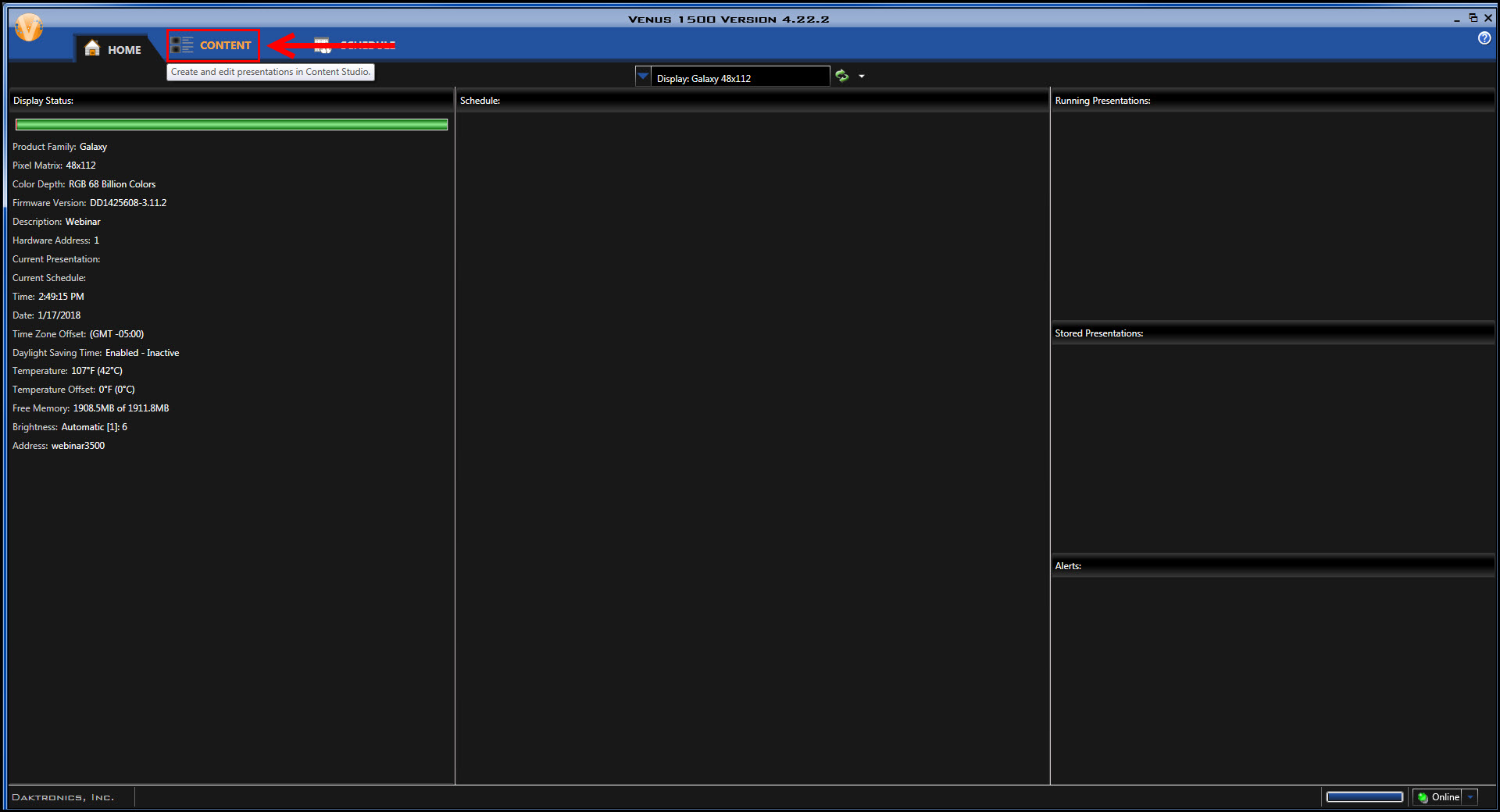 Keeping Tabs on Your Tabs: The Content Tab (Venus 1500 Hub)