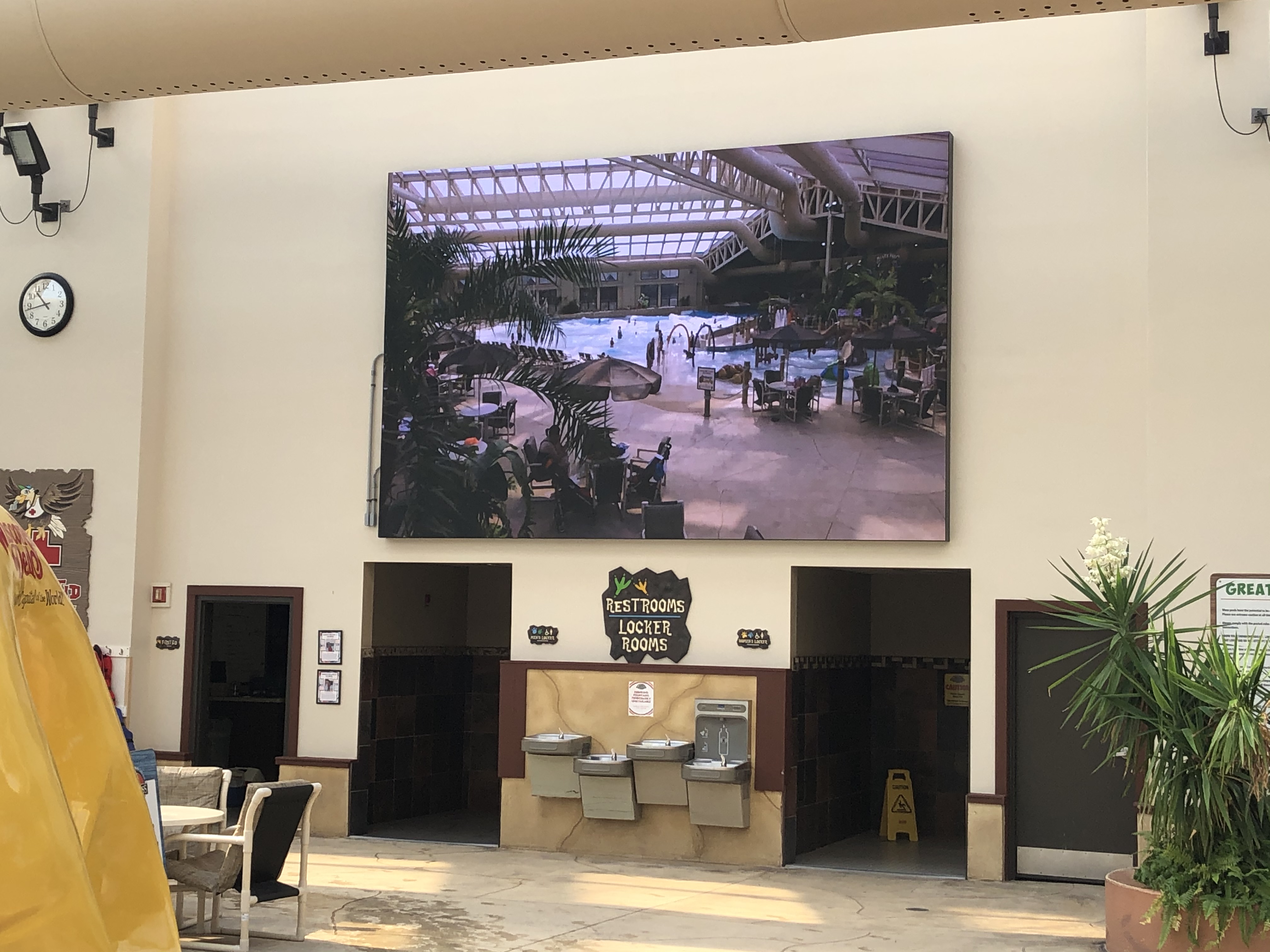 Indoor & Outdoor Digital Displays Entertain Guests