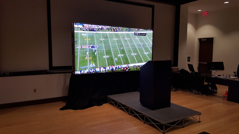 Exploring New Opportunities – Digital Press Conference Backdrops