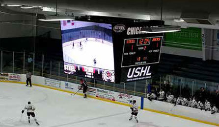 Daktronics Hockey Scoreboards, LED Video and Sound Systems
