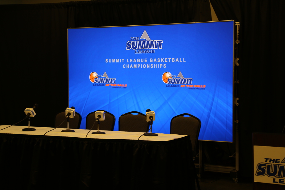 Exploring New Opportunities – Digital Press Conference Backdrops