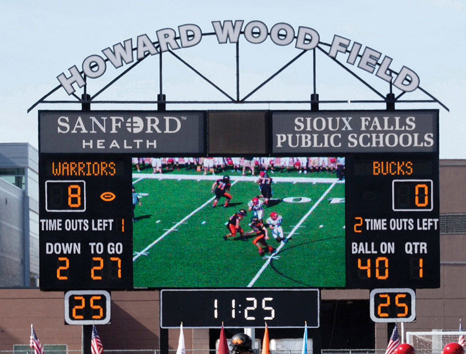 Outdoor Video Scoreboards