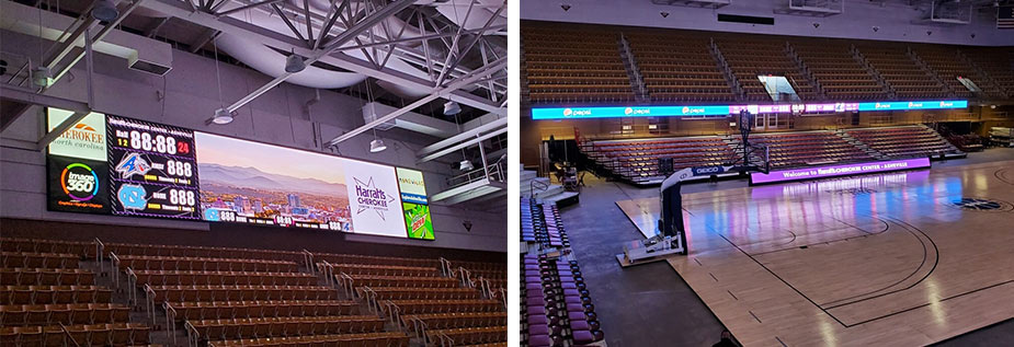 Revamped Experience For Harrah’s Cherokee Center – Asheville with New Daktronics Displays