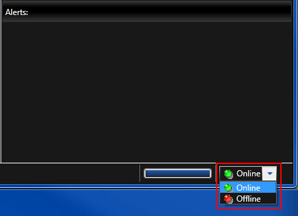 Home Sweet Home Tab: Online Vs. Offline Status Indicator