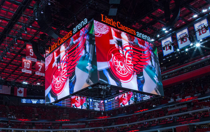 Daktronics Major League Sport Video Scoreboards and Sound Systems