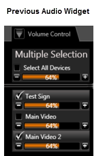 Show Control’s Volume Control Widget Updated!