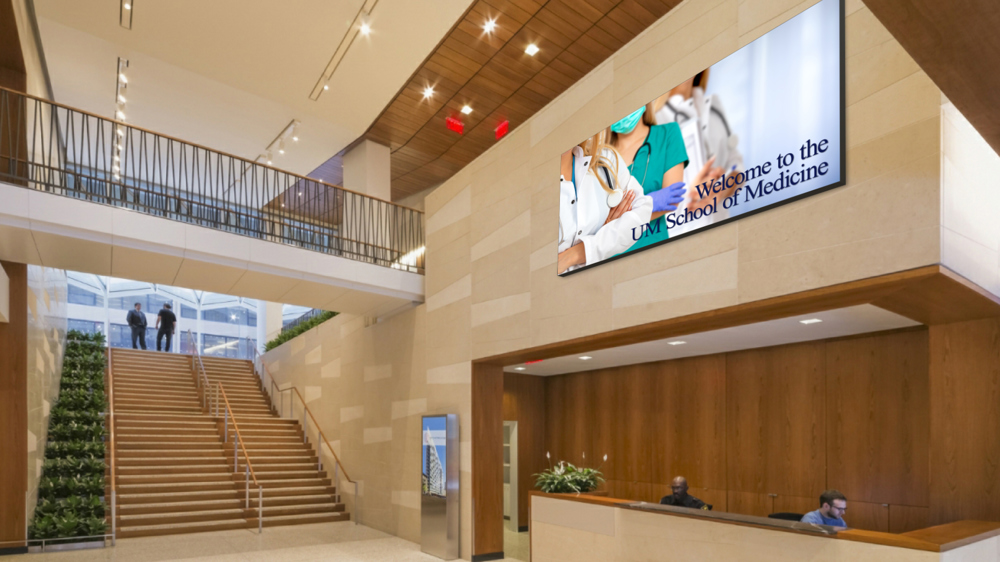 How Digital Signage Elevates & Enhances Education Environments