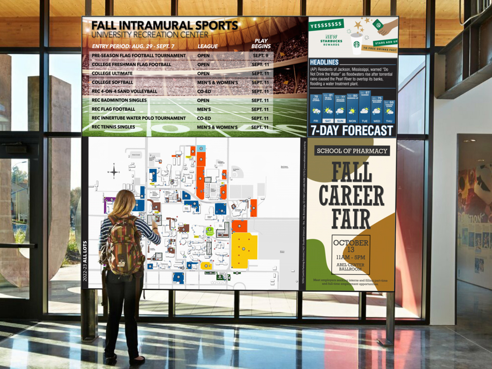 How Digital Signage Elevates & Enhances Education Environments