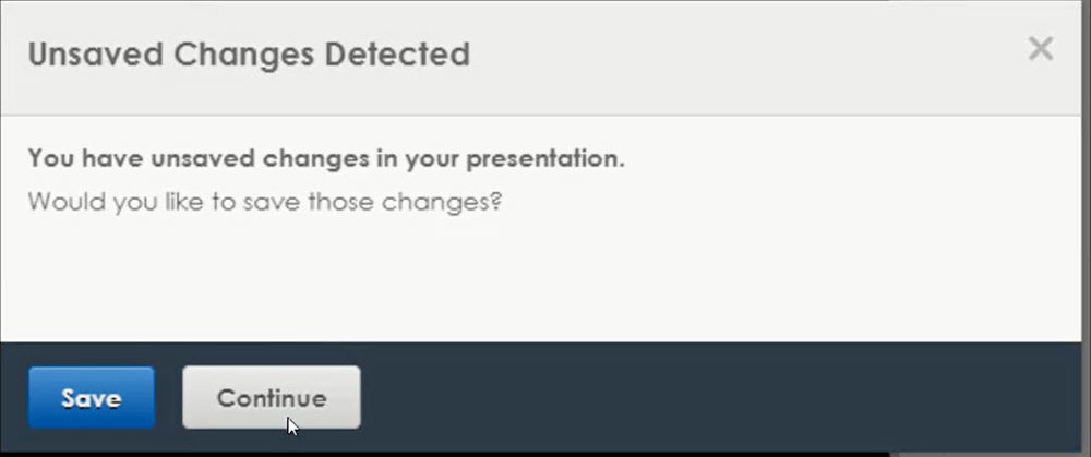 Playlist Validation & Unsaved Changes Dialog Updates