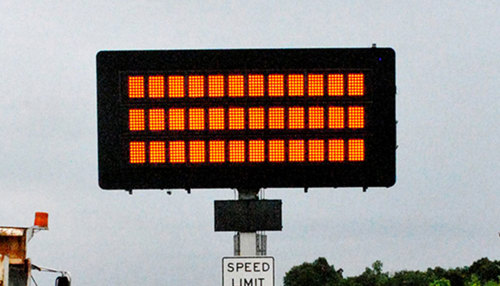 Dynamic Message Signs for Traffic Management