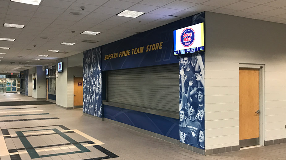 Daktronics Delivers Flexible Control for Hofstra University’s Concourse Signage