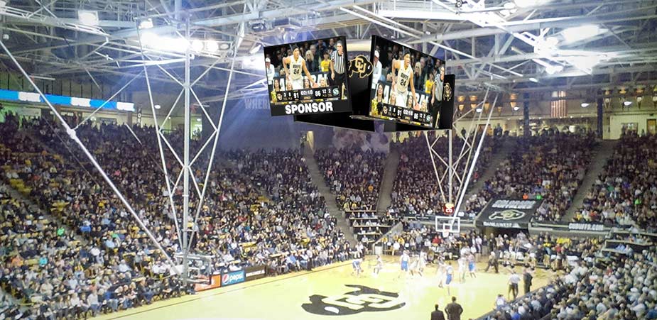 University of Colorado Bringing Centerhung Displays To Coors Event Center