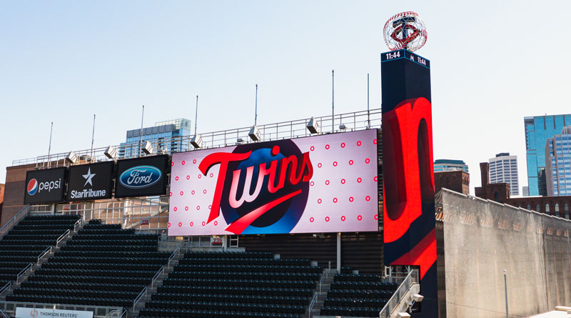 Daktronics Baseball Scoreboards, LED Video and Sound Systems