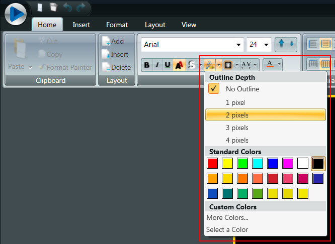 How to put text over images and videos in Content Studio