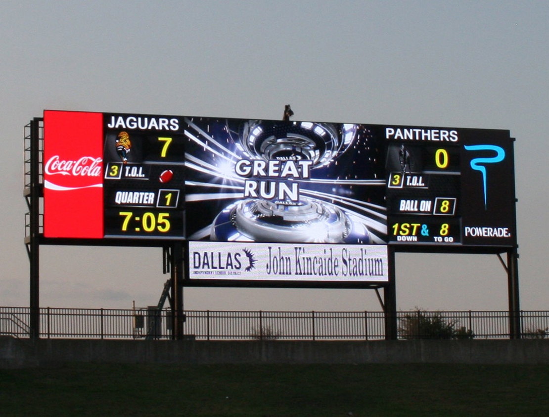 Outdoor Video Scoreboards