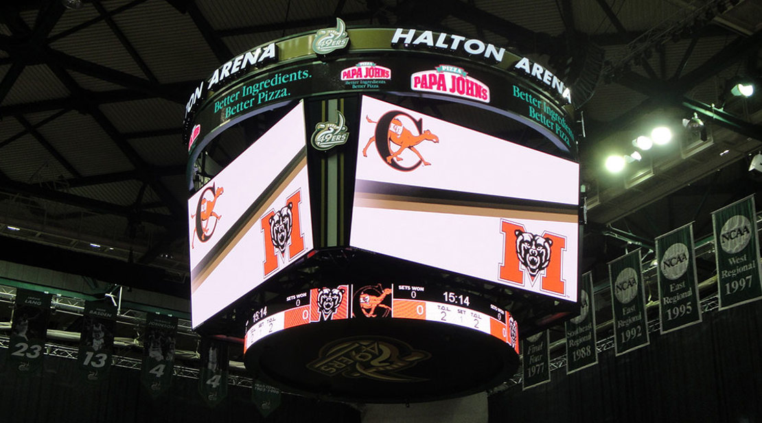 Centerhung Scoreboards and Video Displays