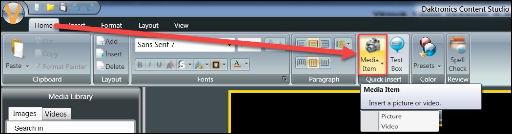 How to Import Your Own Media into Content Studio