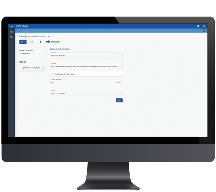 Venus Control Suite for Message Displays