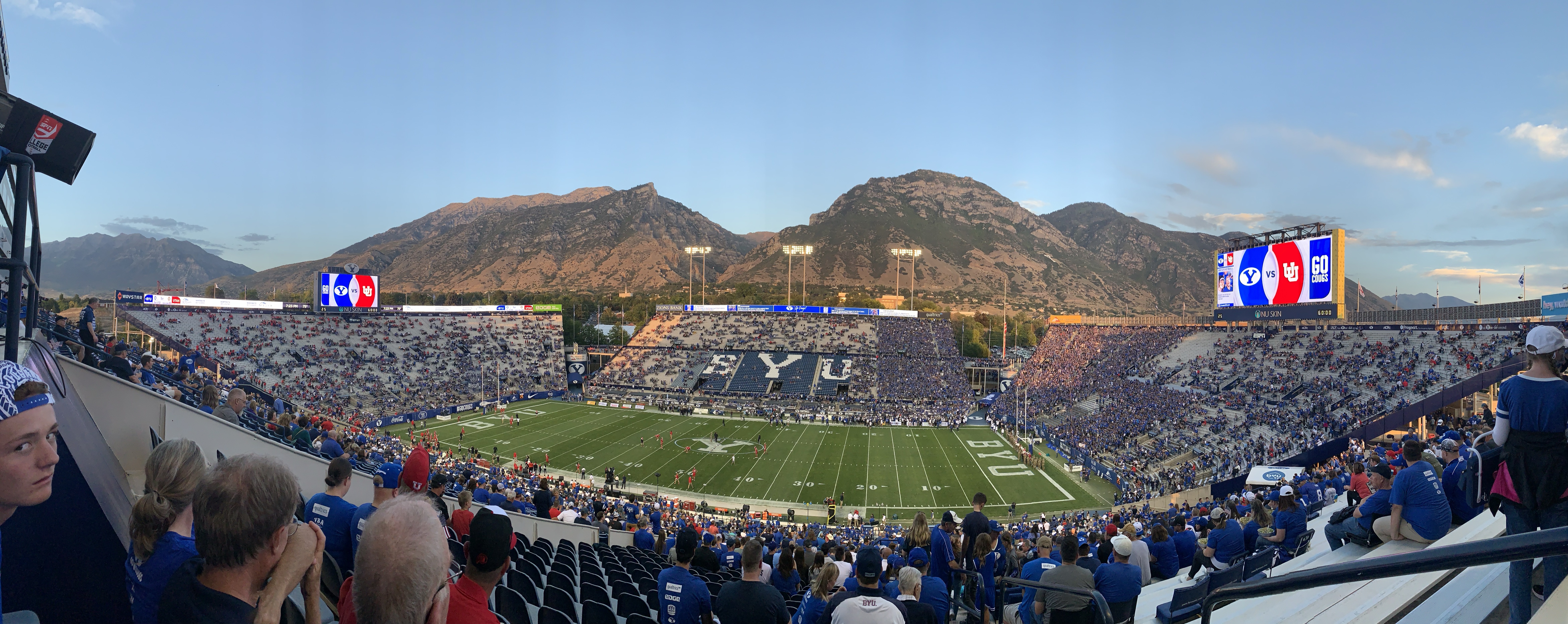 BYU Set For Second Football Season With Huge LED Display Upgrade