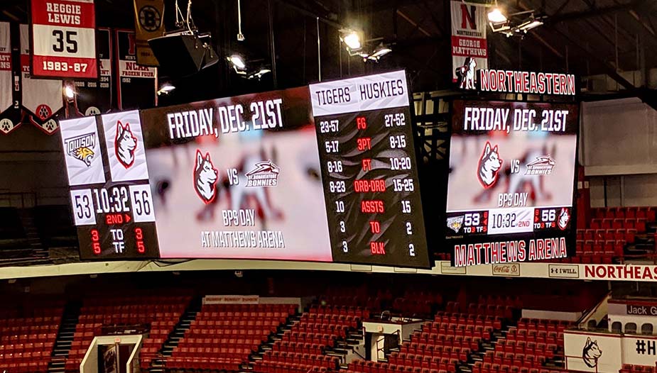 Daktronics Provides New Audiovisual Experience for Northeastern ...