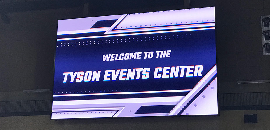 Tyson Events Center Lights Up With New Daktronics LED Displays