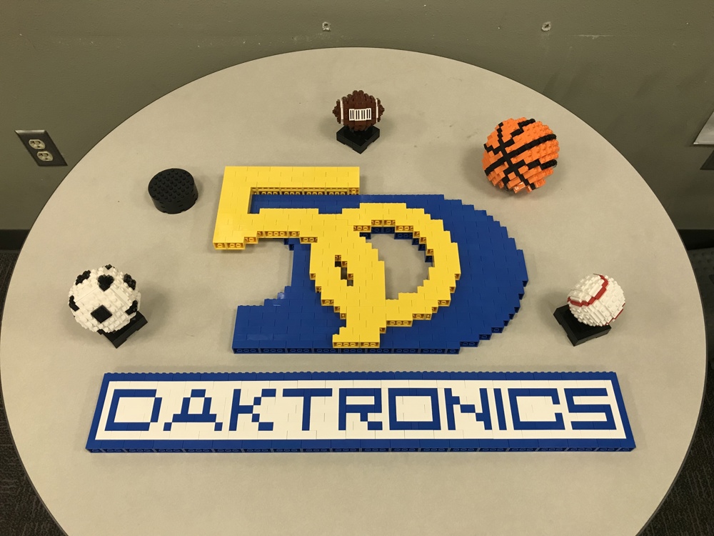 Bringing the Daktronics Logo to LEGO Life